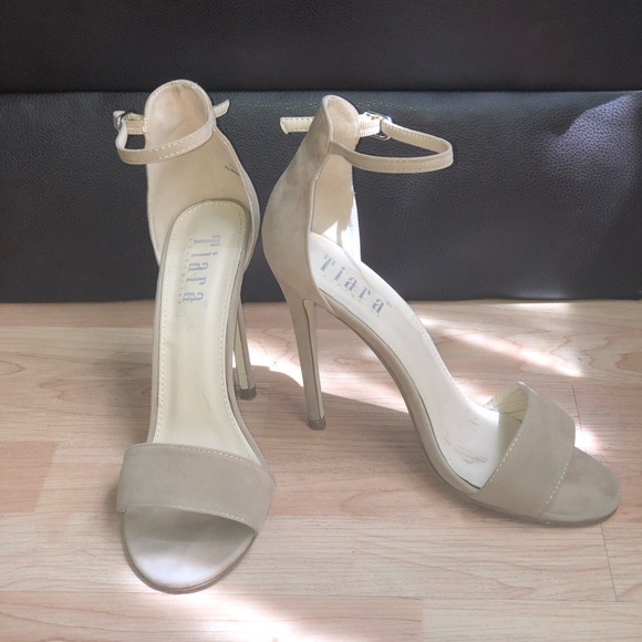 Tiara | Shoes | Tiara Creme Heels | Poshmark